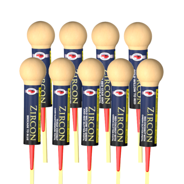 Super Strobe Rockets (Pack of 2) - Fireworks Arcade