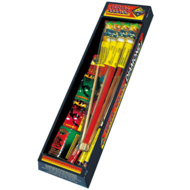 Aerial Assault Selection Box - 22 Fireworks - Fireworks Arcade - You ...